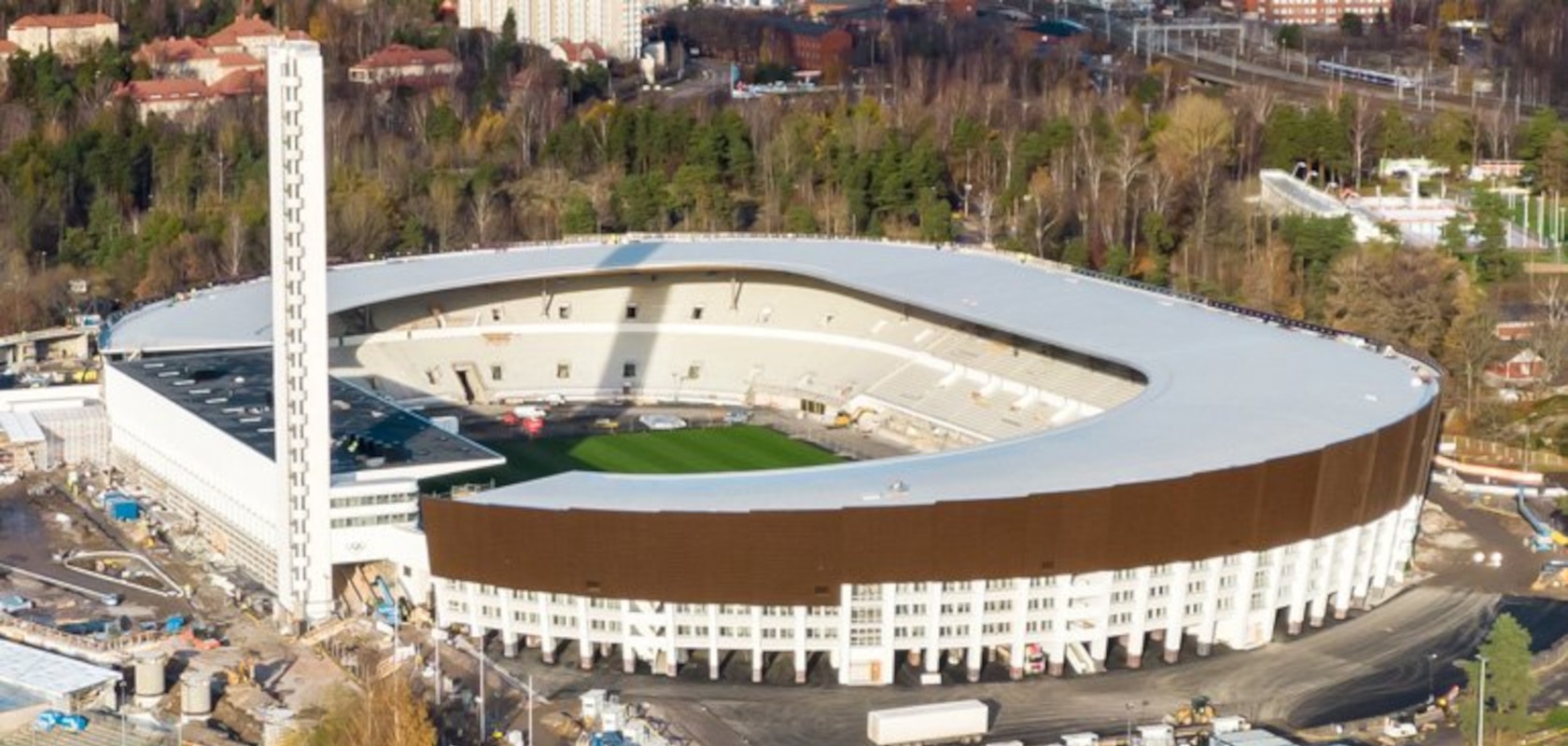 4th award for the renovation of the Helsinki Olympic stadium